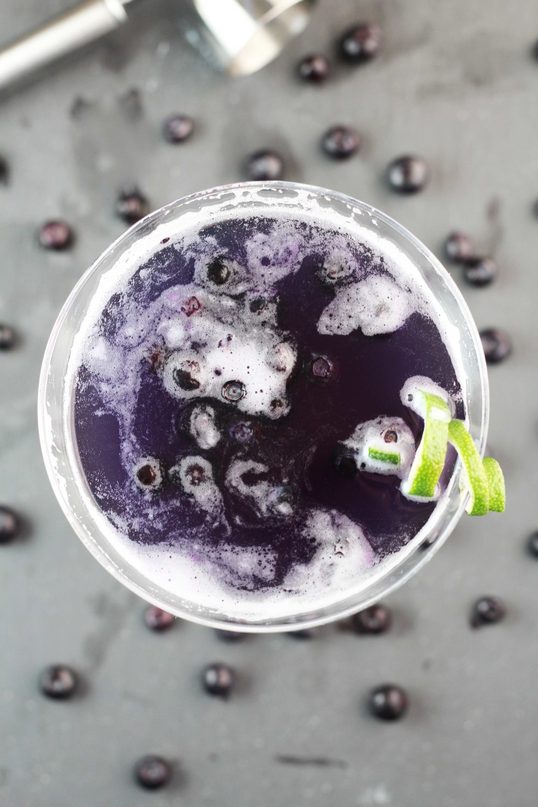 Blueberry Purple Rain Martini | 3 Yummy Tummies
