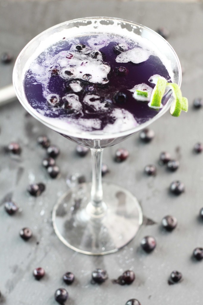 Blueberry Purple Rain Martini | 3 Yummy Tummies