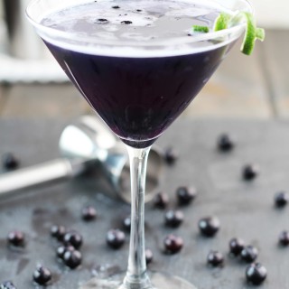 Blueberry Purple Rain Martini | 3 Yummy Tummies