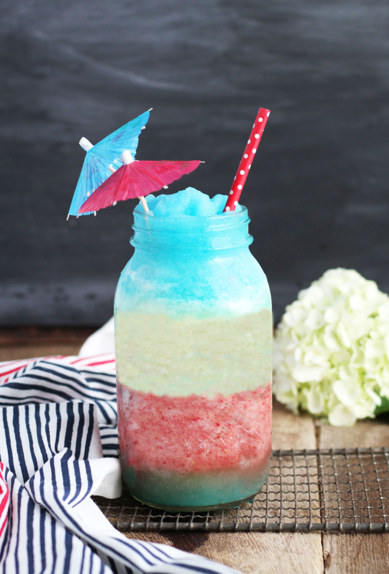 Red White and Blue Pina Colada | 3 Yummy Tummies