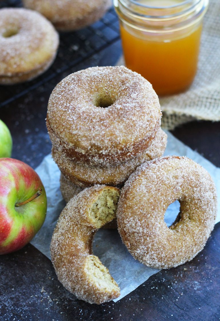 Baked Apple Cider Doughnuts