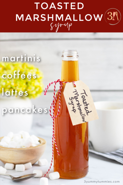 Toasted Marshmallow Syrup | 3 Yummy Tummies