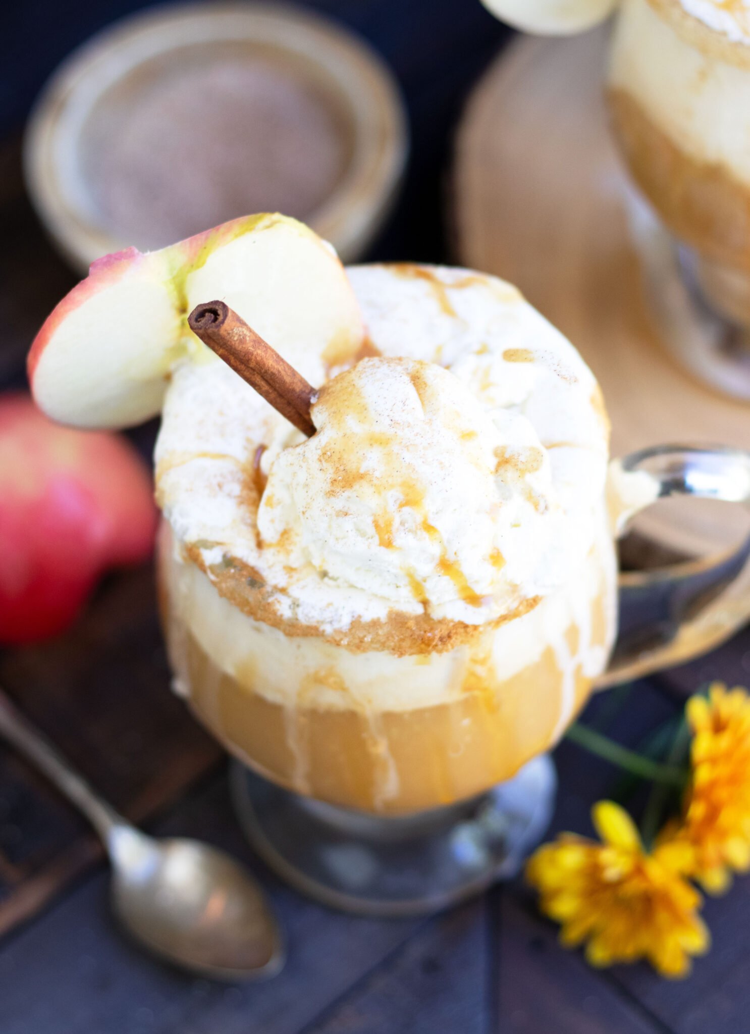 Fireball Apple Cider Float | 3 Yummy Tummies