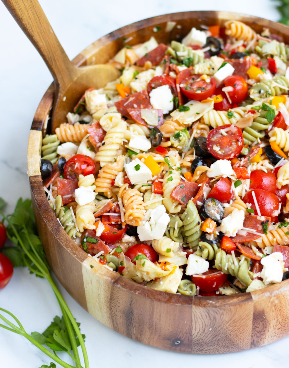 Italian Pasta Salad 3 Yummy Tummies